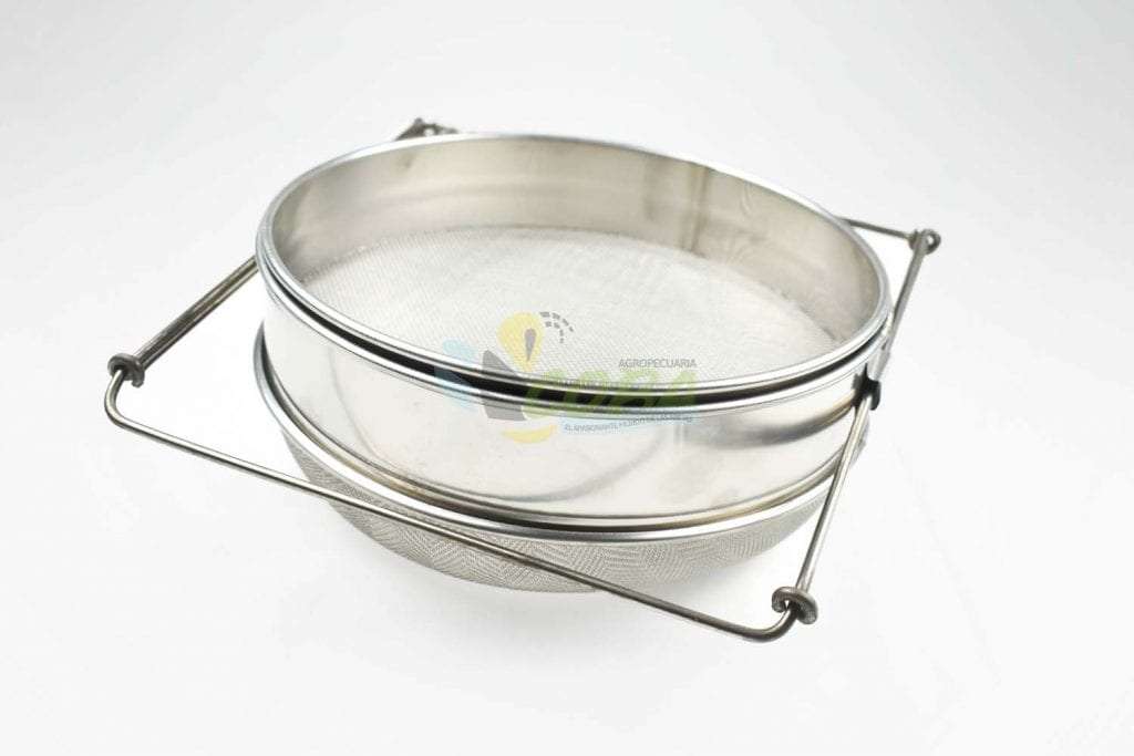 Colador doble en acero inoxidable - Agropecuaria Coba